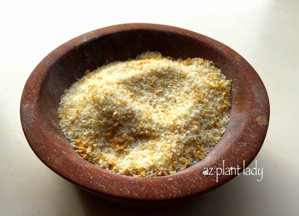 Lemon Salt ? Make Your Own DIY Citrus Salt | azplantlady.com